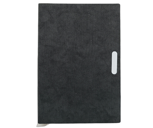 Ежедневник А5 к/зам DB-277 Черный, недатированный, клетка, мягкая ...